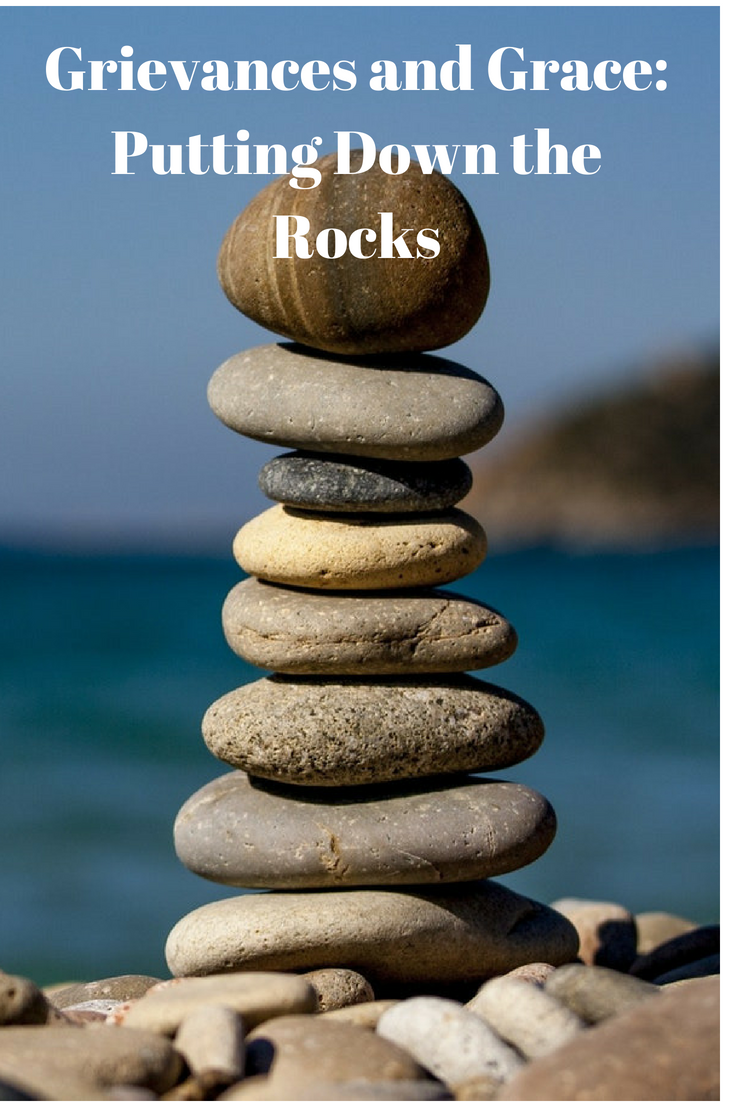 Grievances and Grace: Putting Down the Rocks – Bethany Vitaro
